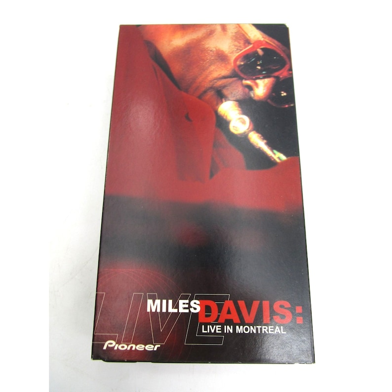 Vintage VHS Pioneer Presents Miles Davis Live in Montreal 2000 Fusion ...