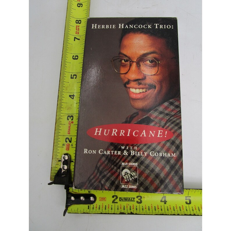 Vintage VHS Herbie Hancock Trio Ron Carter Billy Cobham Hurricane Jazz ...
