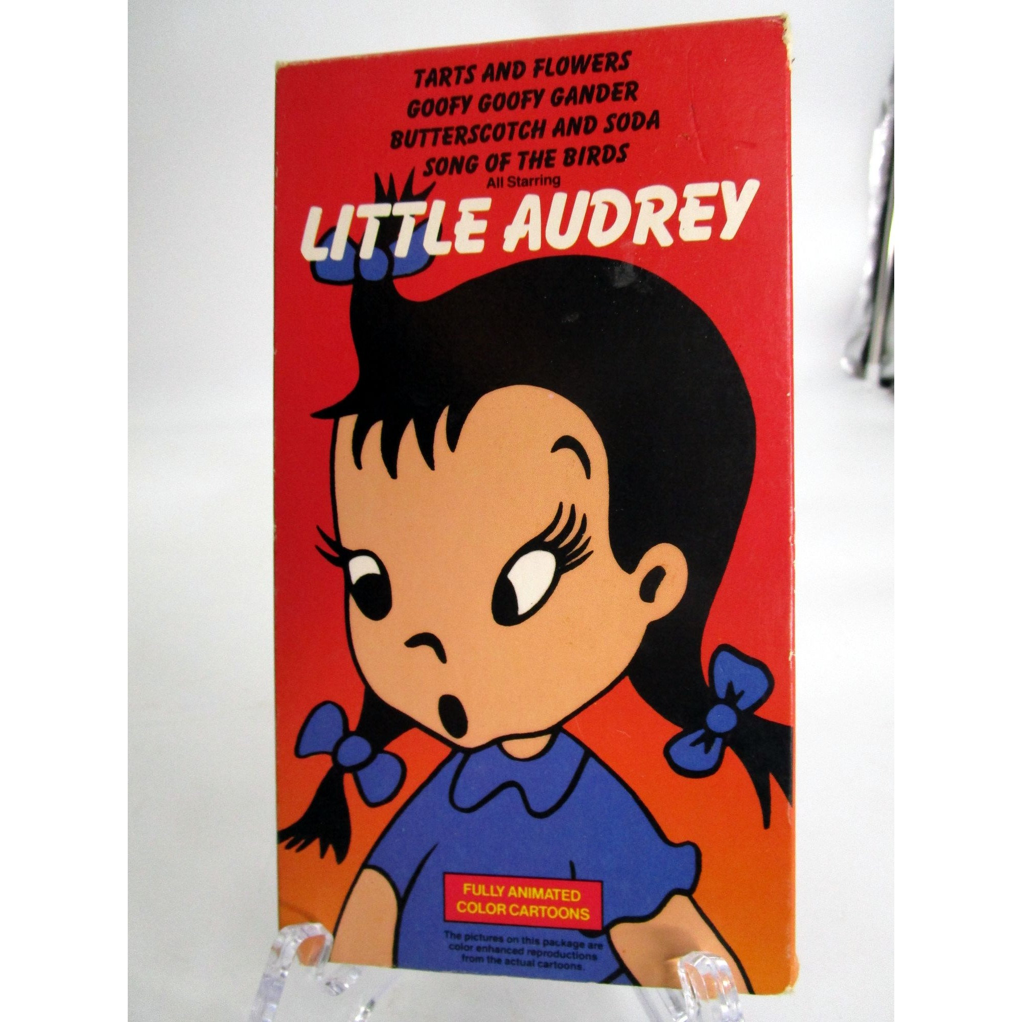 Rare Vintage VHS Animated Movie Little Audrey Colored Cartoon - Etsy