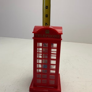 Vintage Red Police Call Box Coin Bank - Etsy