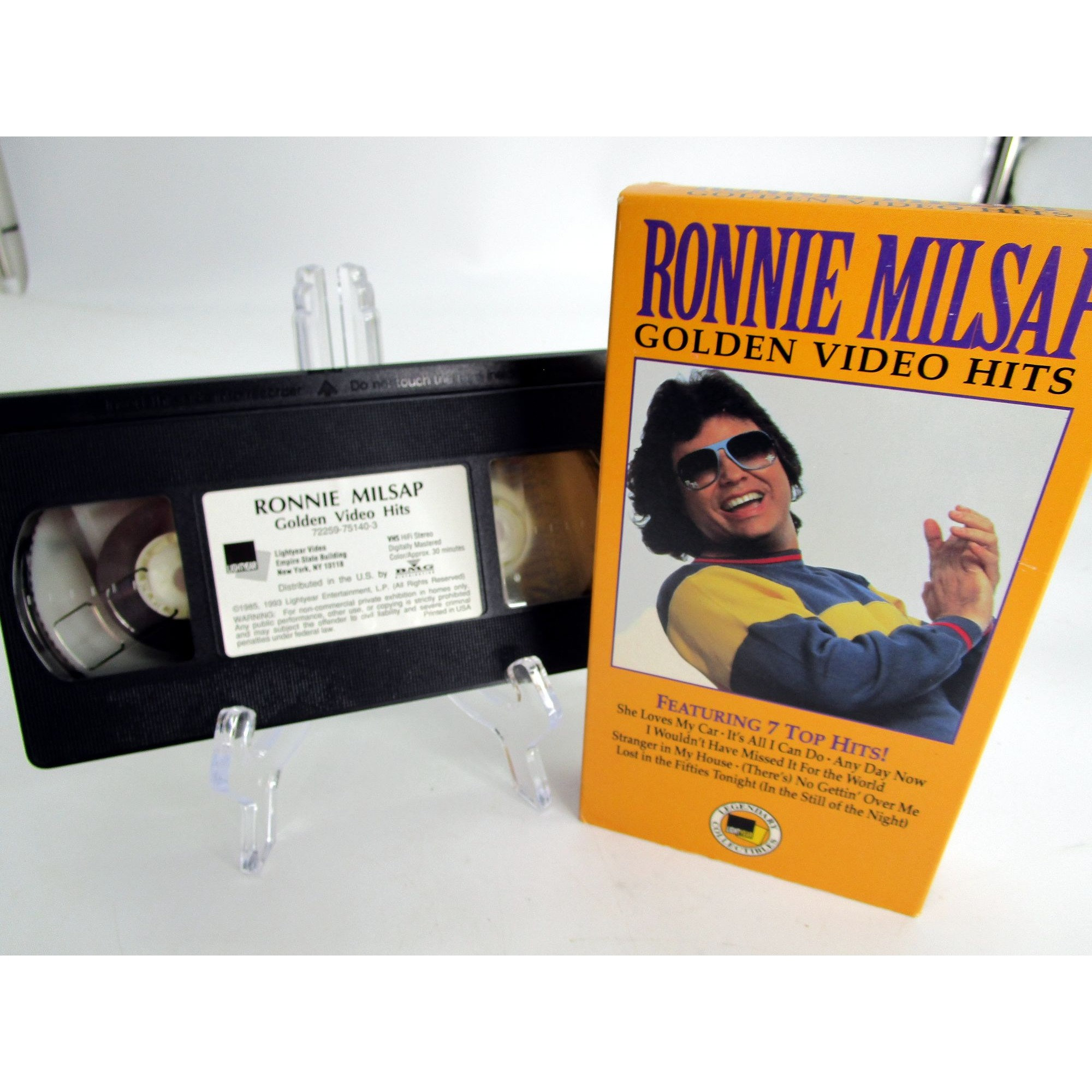 Vintage VHS Lot of 8 Country Music Superstar Performances Cyrus Twitty ...