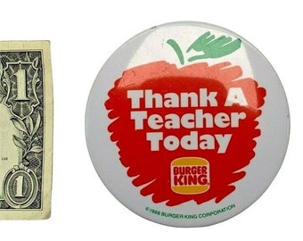 Burger King Pin - Etsy