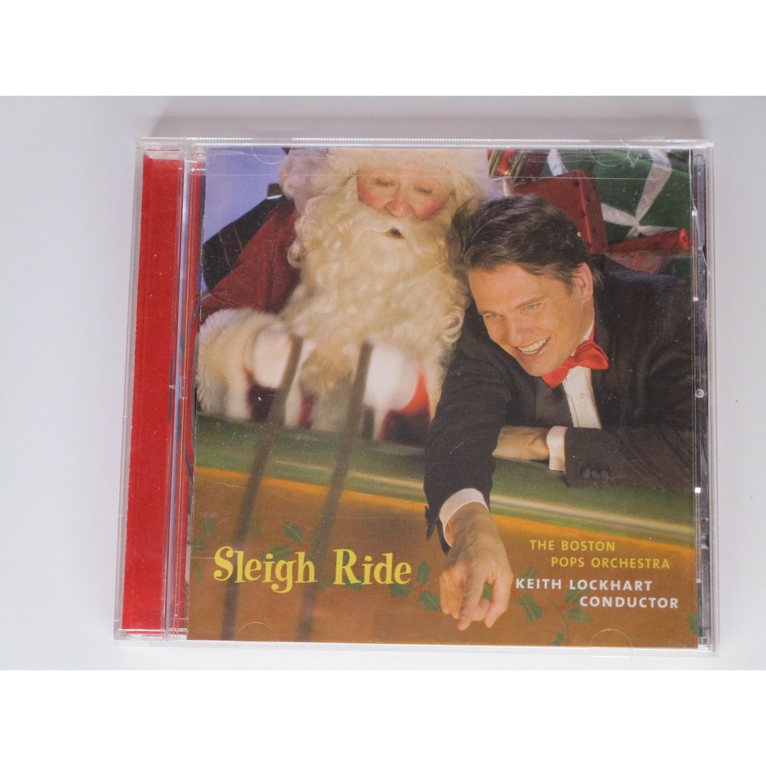 Boston Pops Orchestra sleigh Ride CD Conducted by Keith Lockhart - Etsy