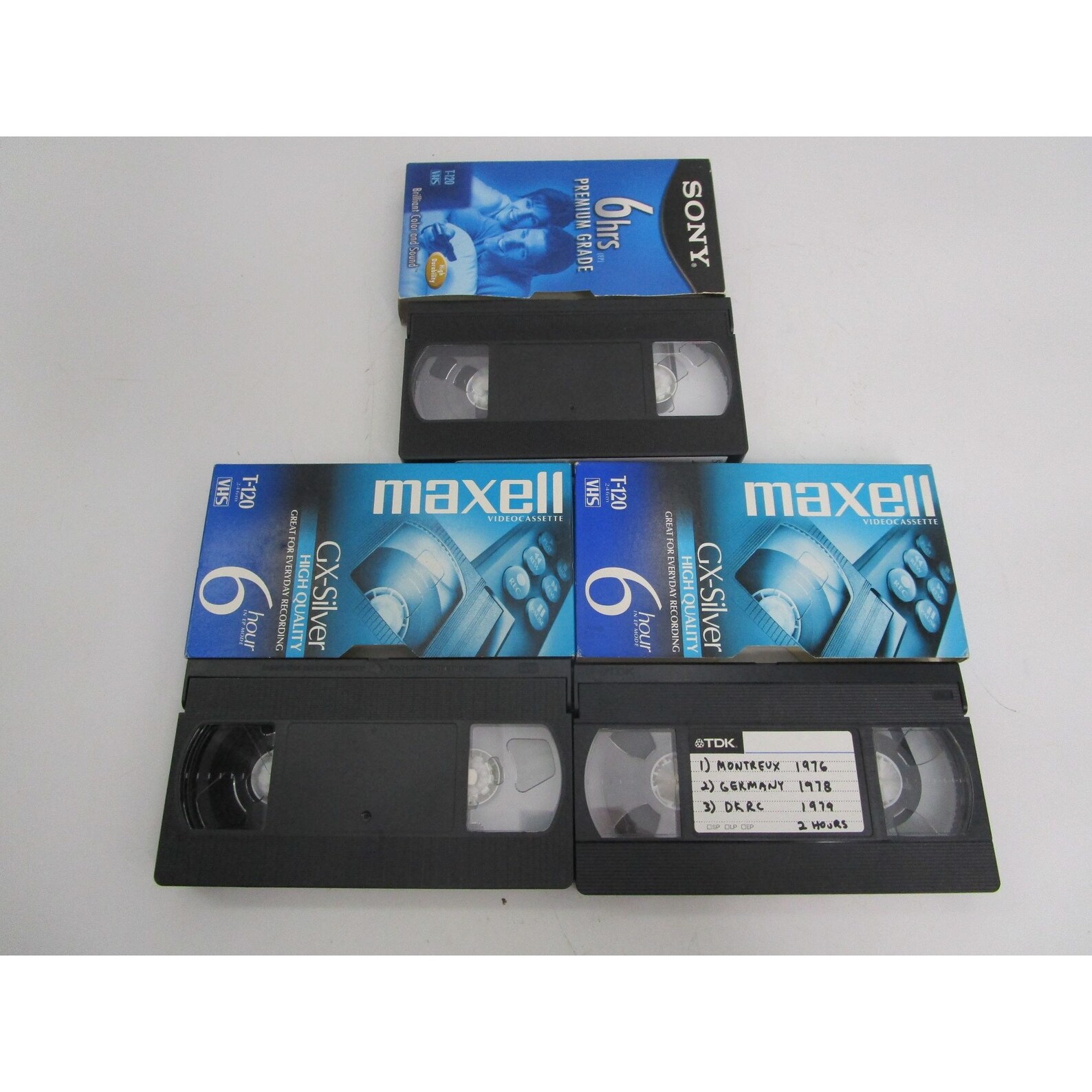 Vintage VHS Lot of Three Progressive Rock Performances Weather Report ...