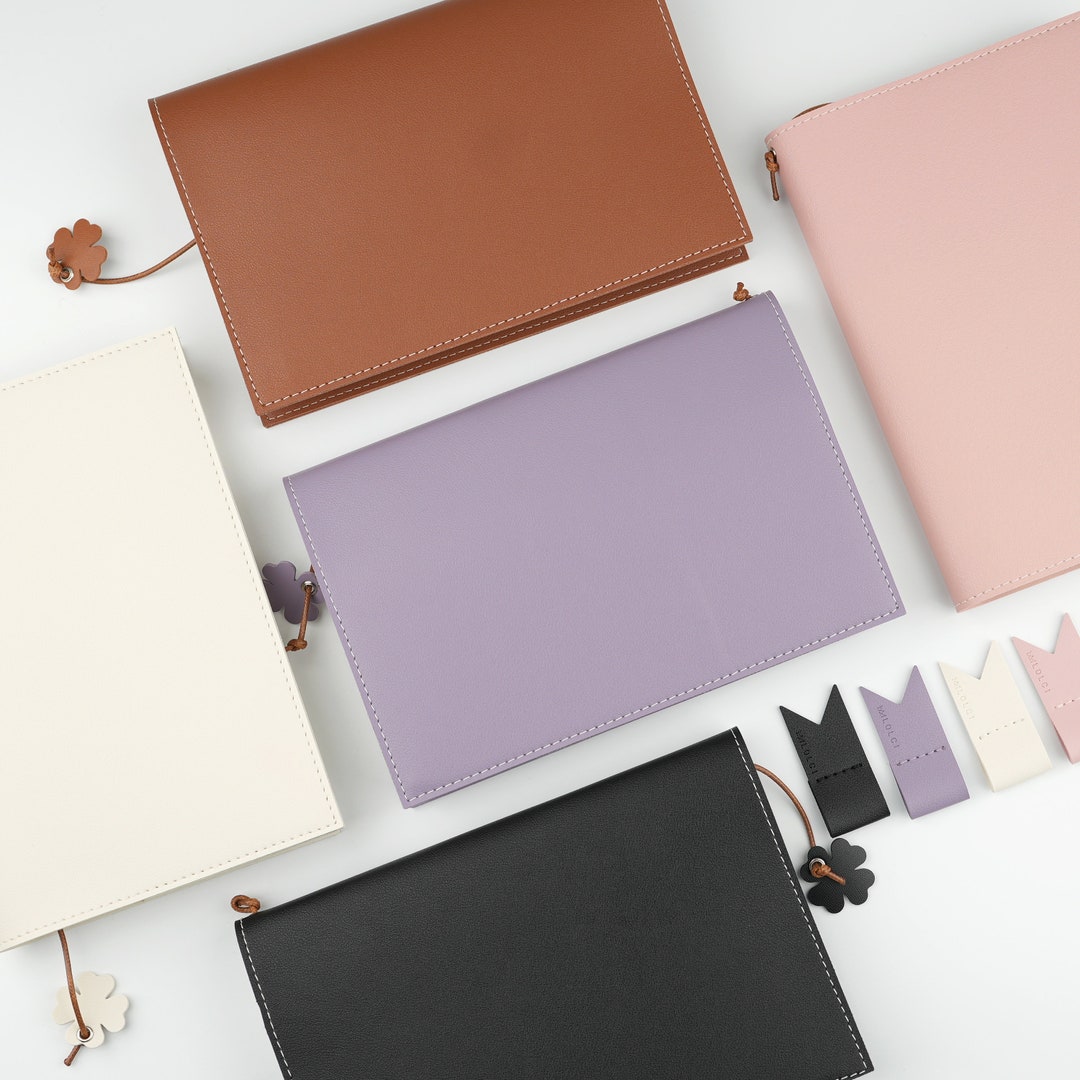 Leather Book Cover,personalized Book Cover,custom Book Cover,custom ...