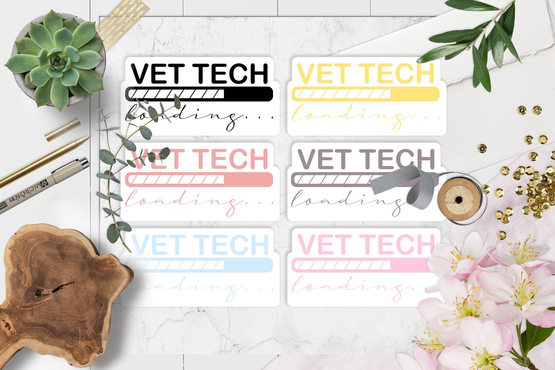 Future Veterinary Technician Stickers Veterinary School - Etsy