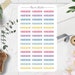 HOMEWORK SCRIPT School Planner Stickers, Student Planner Stickers ...