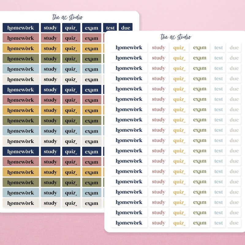 Planner Stickers - Etsy