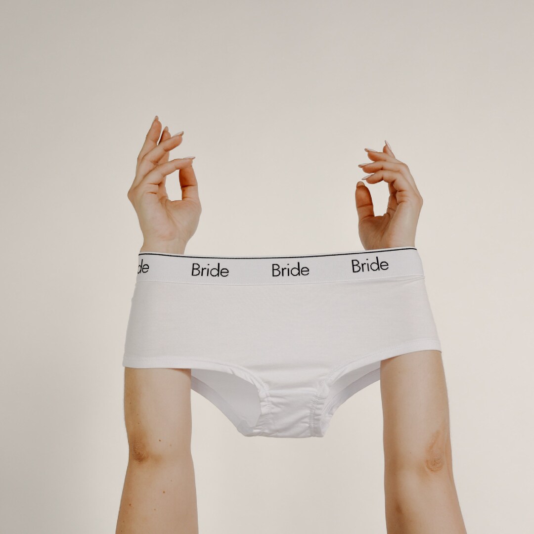 Bride Undies Underwear for Bride Bride Briefs Engagement - Etsy