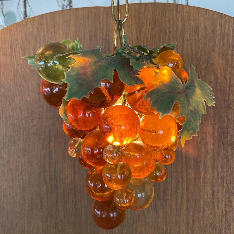 Vintage Swag Lamp - Etsy