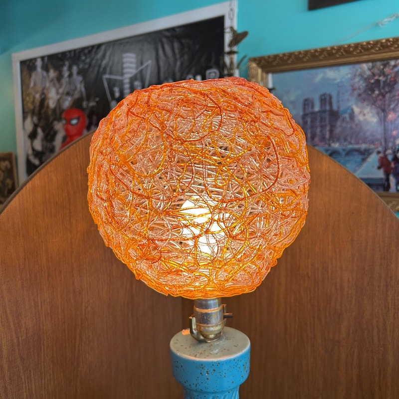 Vintage Lucite Lamp Shade - Etsy