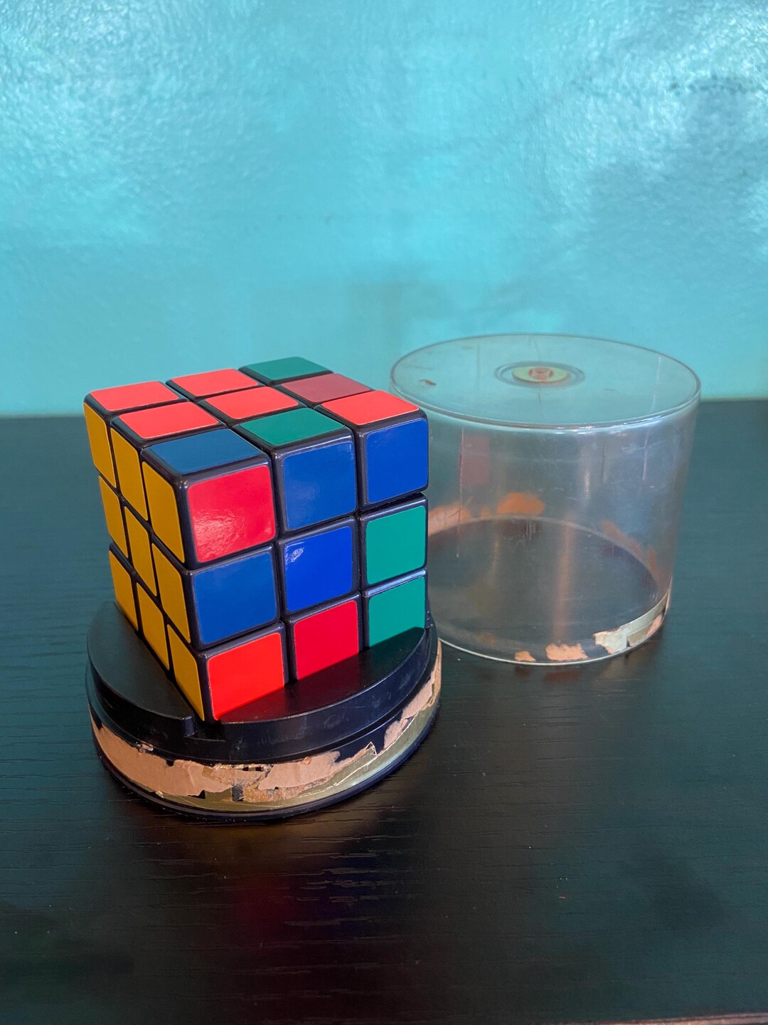 Vintage Rubix Cube Toy in Case - Etsy