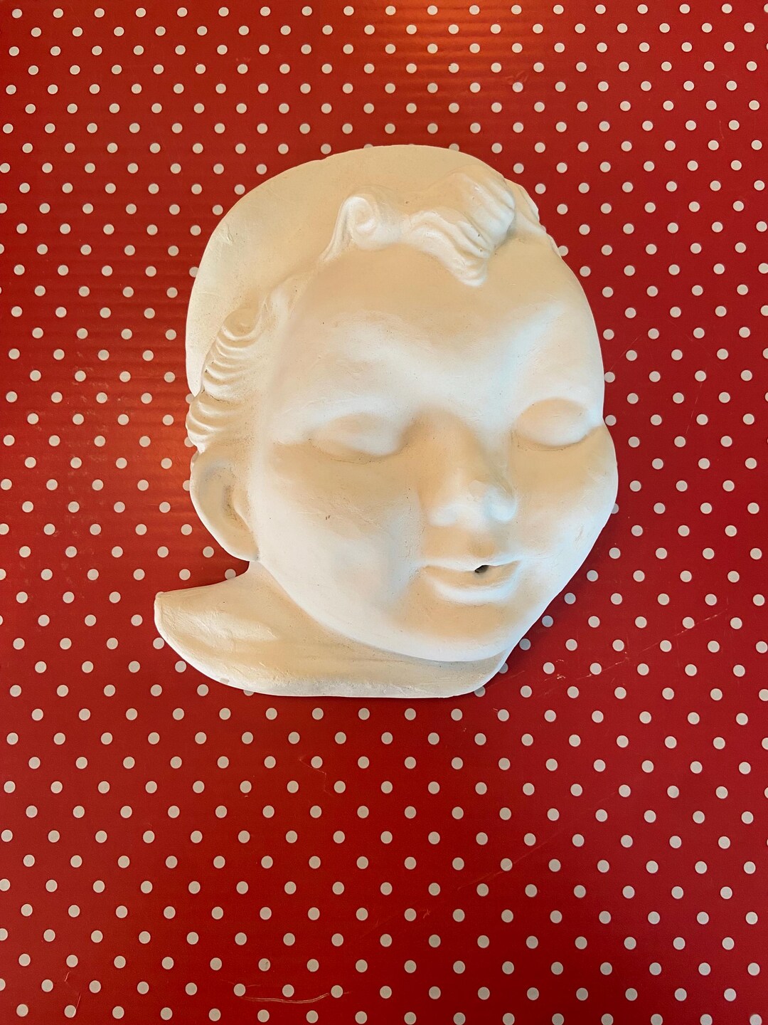 Vintage Chalkware Sailor Boy Head String Holder Dispenser Prop ...
