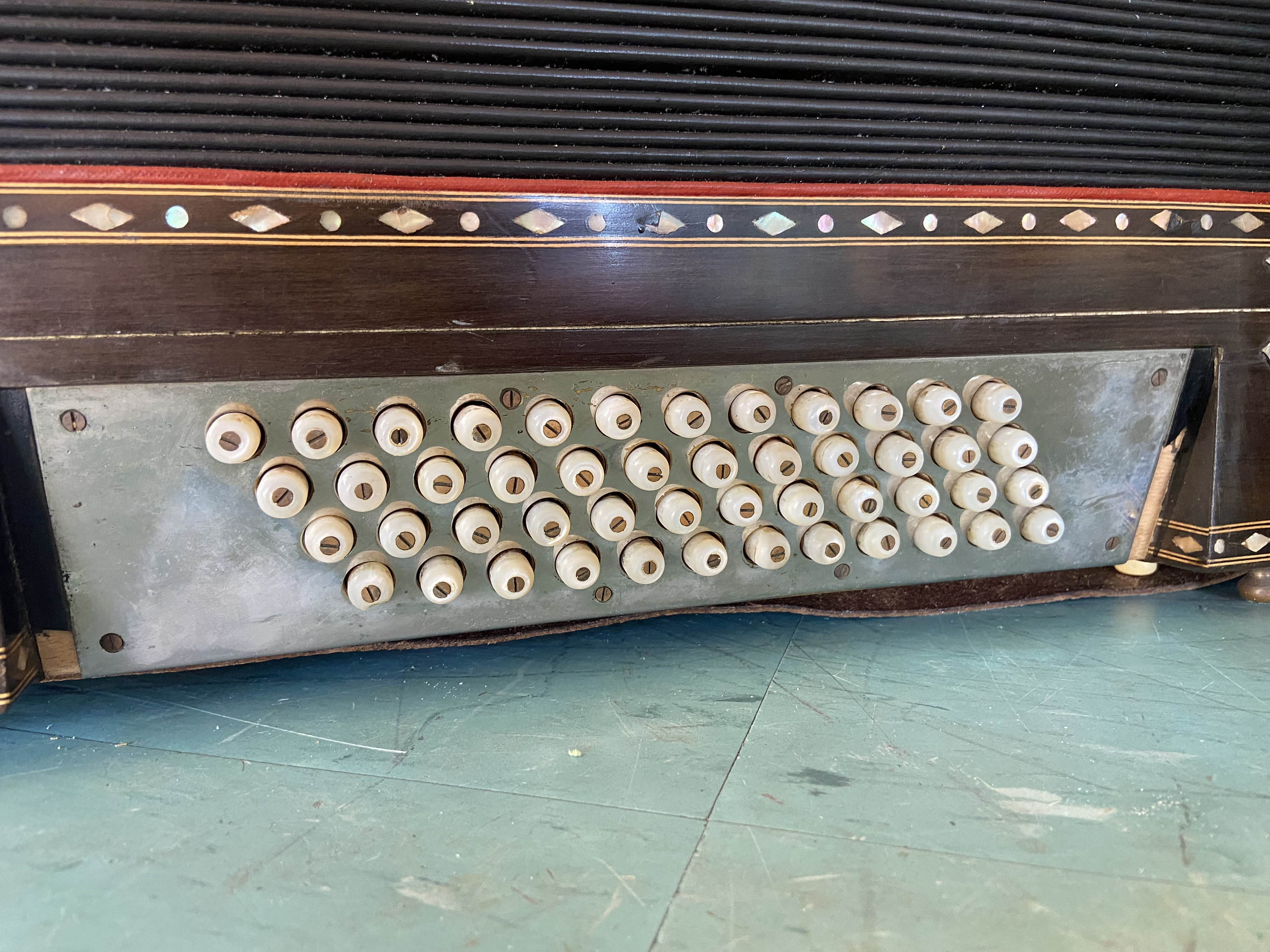 Antique Accordion Dallape Figlio 1890s Stradella Italia - Etsy