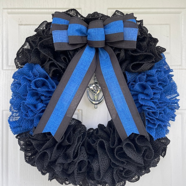 Police Wreath - Etsy