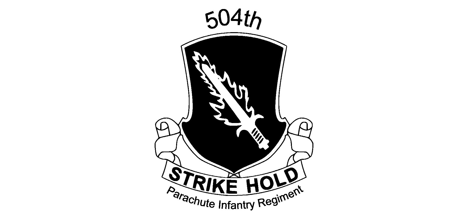 Strike Hold 504th Svg File - Etsy
