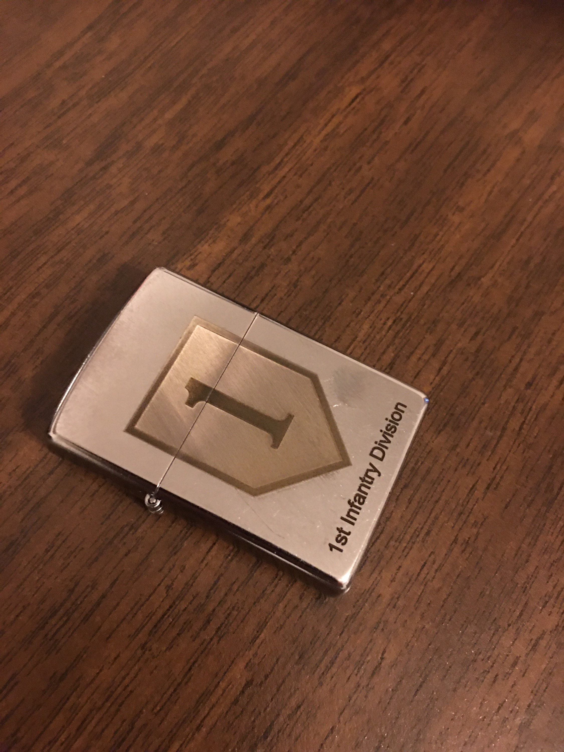Zippo Lighter 1st Infantry - Etsy