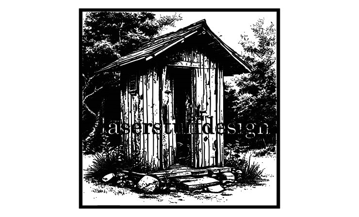 Old Outhouse Svg Immediate Download - Etsy