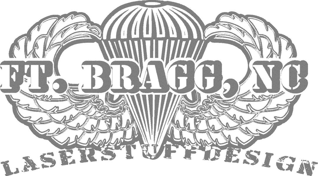 Ft. Bragg, NC Design SVG File Ready for Immediate Download - Etsy