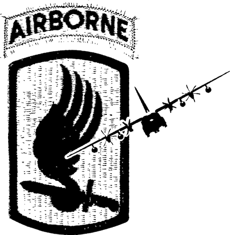 173rd Airborne Patch With C130 Vector (SVG) File - Etsy