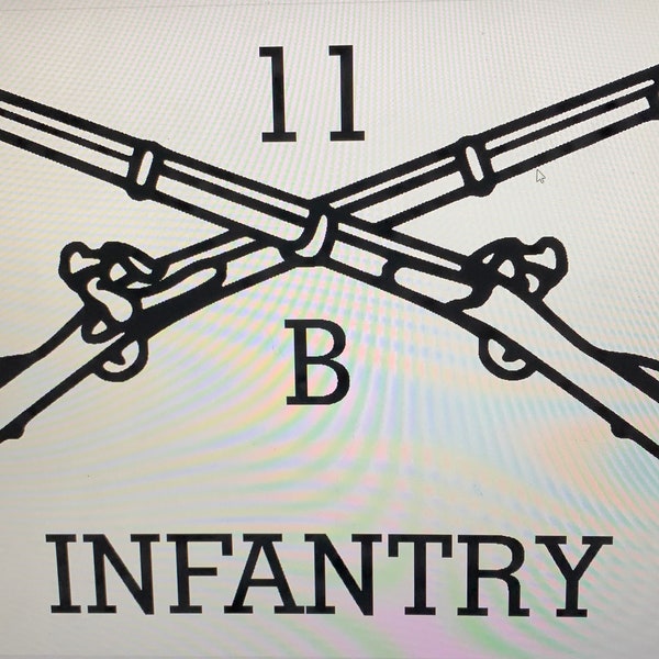 Infantry Cross Rifles Svg - Etsy