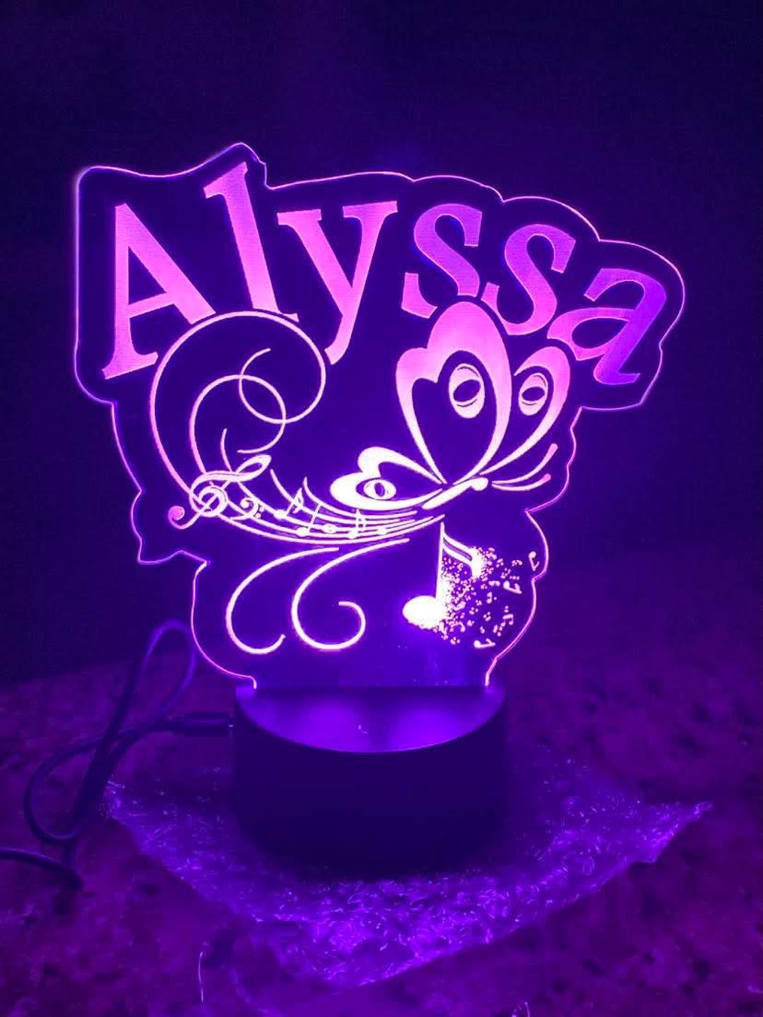 Custom Made Acrylic Light Made to Order - Etsy