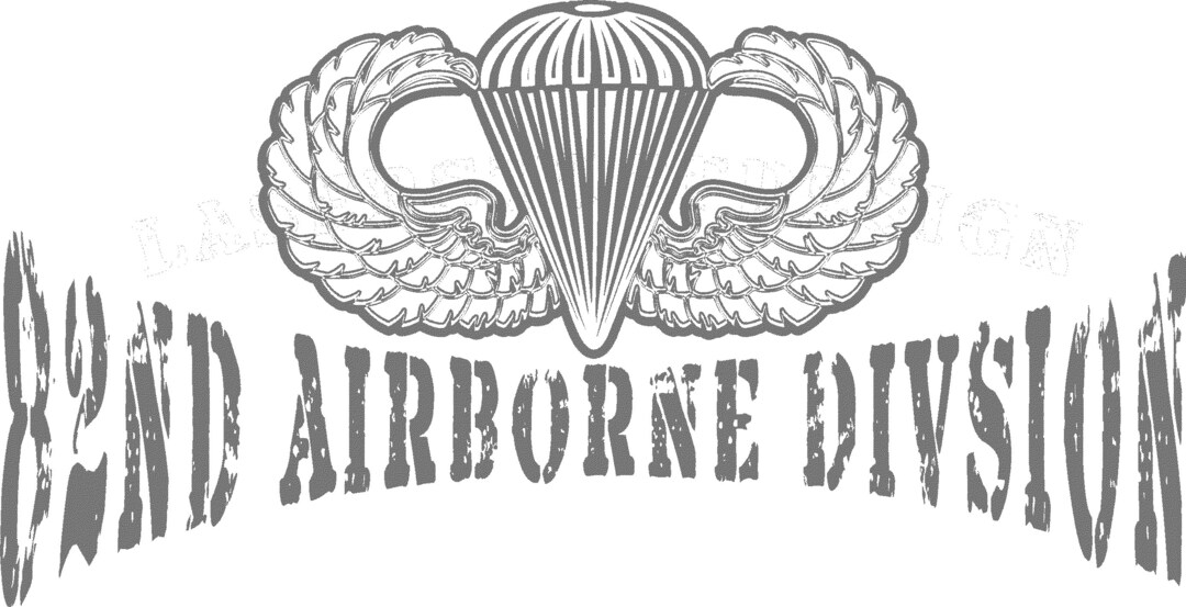 82nd Airborne Design SVG File Ready to Engrave - Etsy