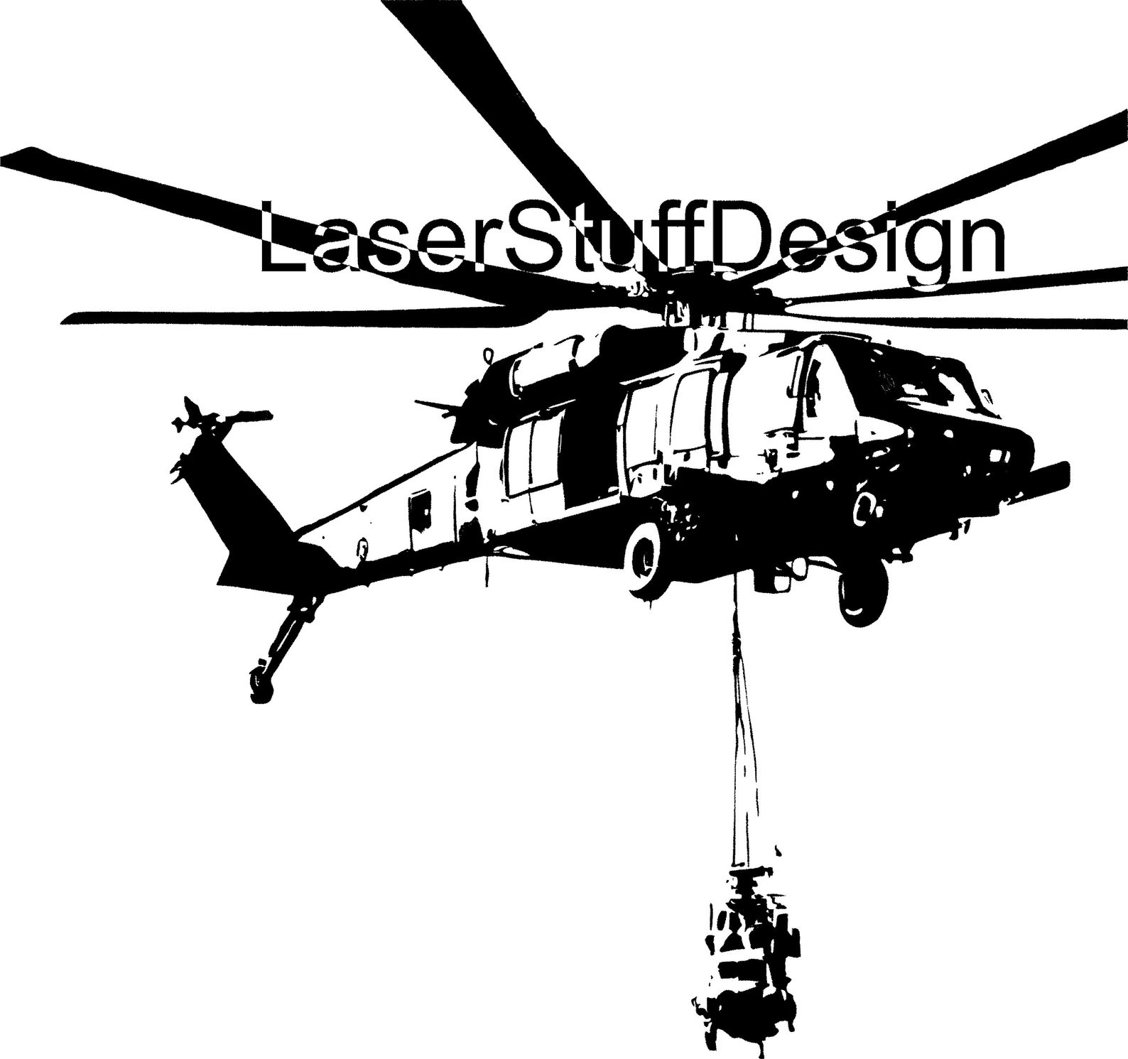 Blackhawk Vector File SVG - Etsy