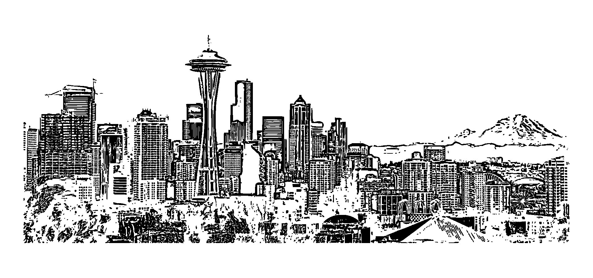 Seattle Washington SVG File - Etsy
