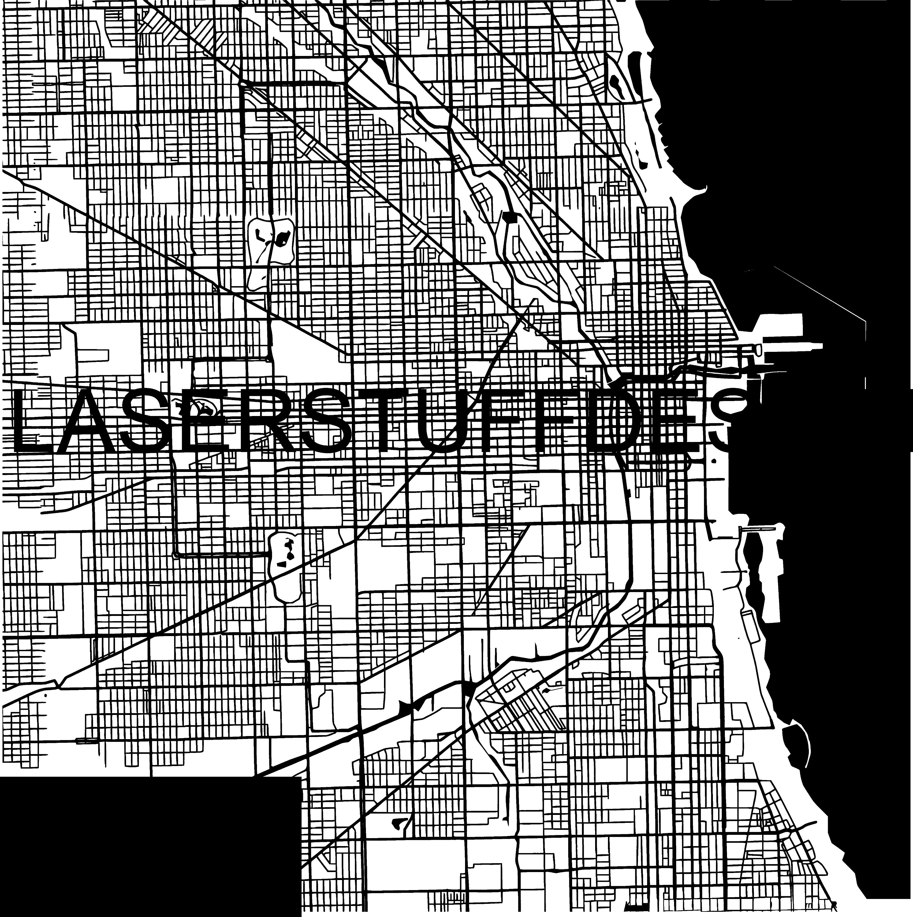 Chicago Map SVG - Etsy