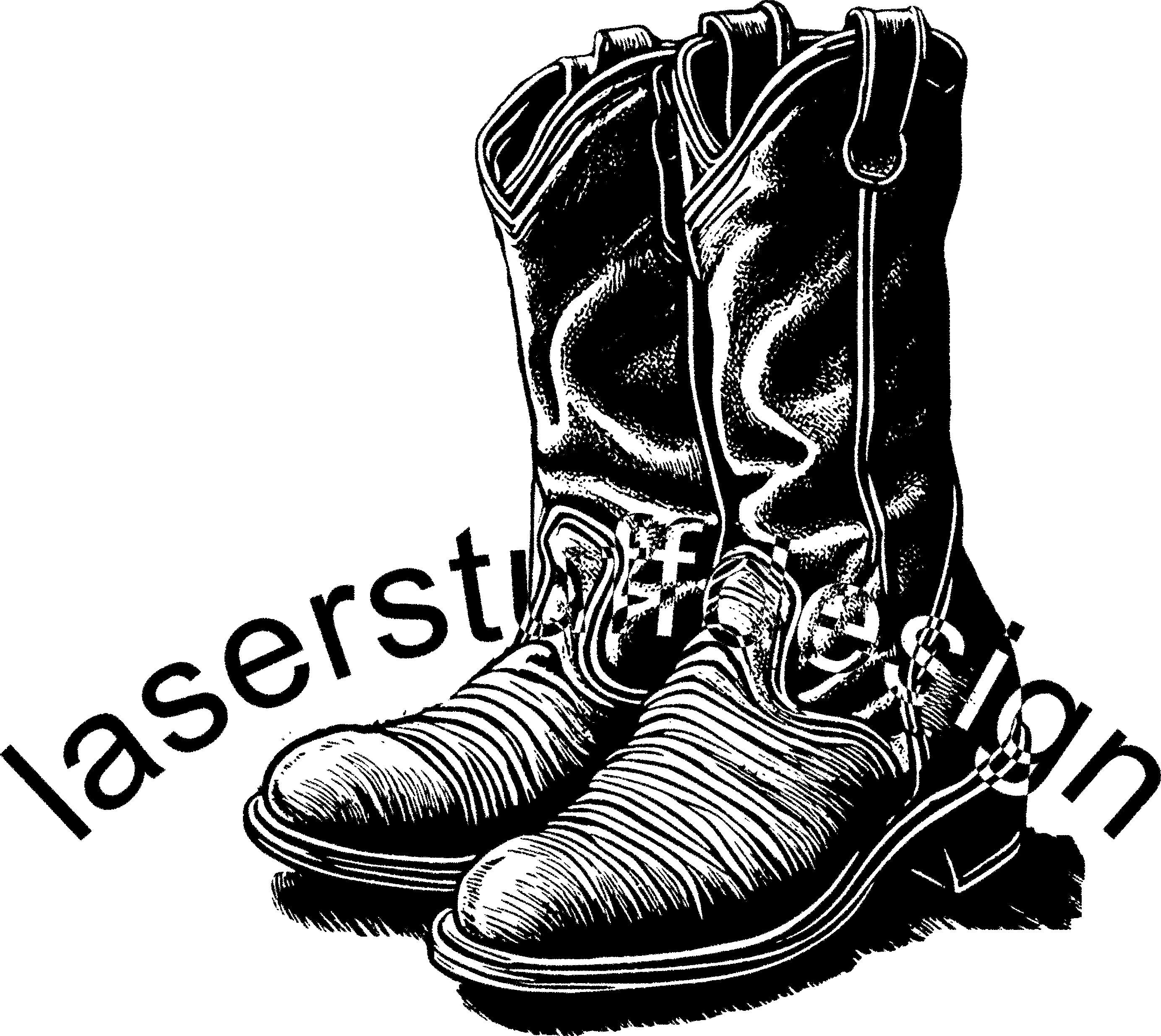 Cowboy Boots Vector SVG File for Engraving - Etsy