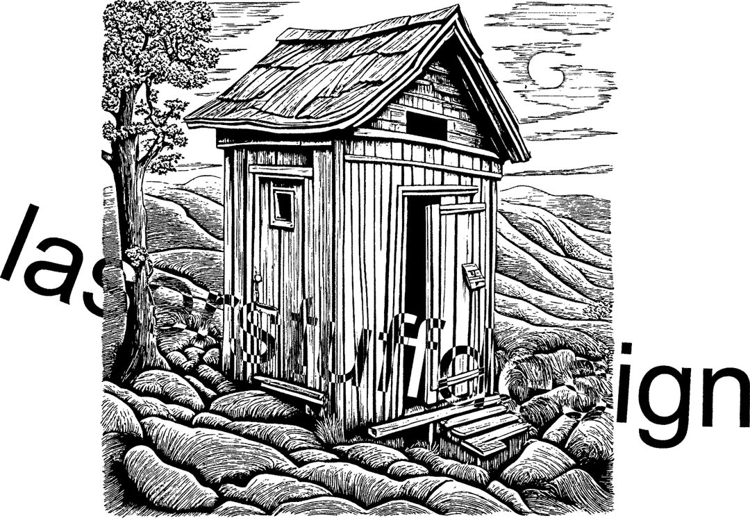 Outhouse Vector - Etsy