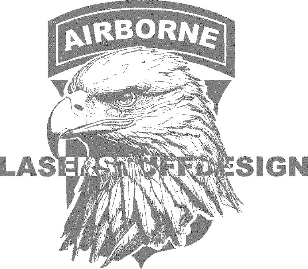 101ST Airborne Patch SVG for Engraving, CNC, Cameo, Cricut - Etsy