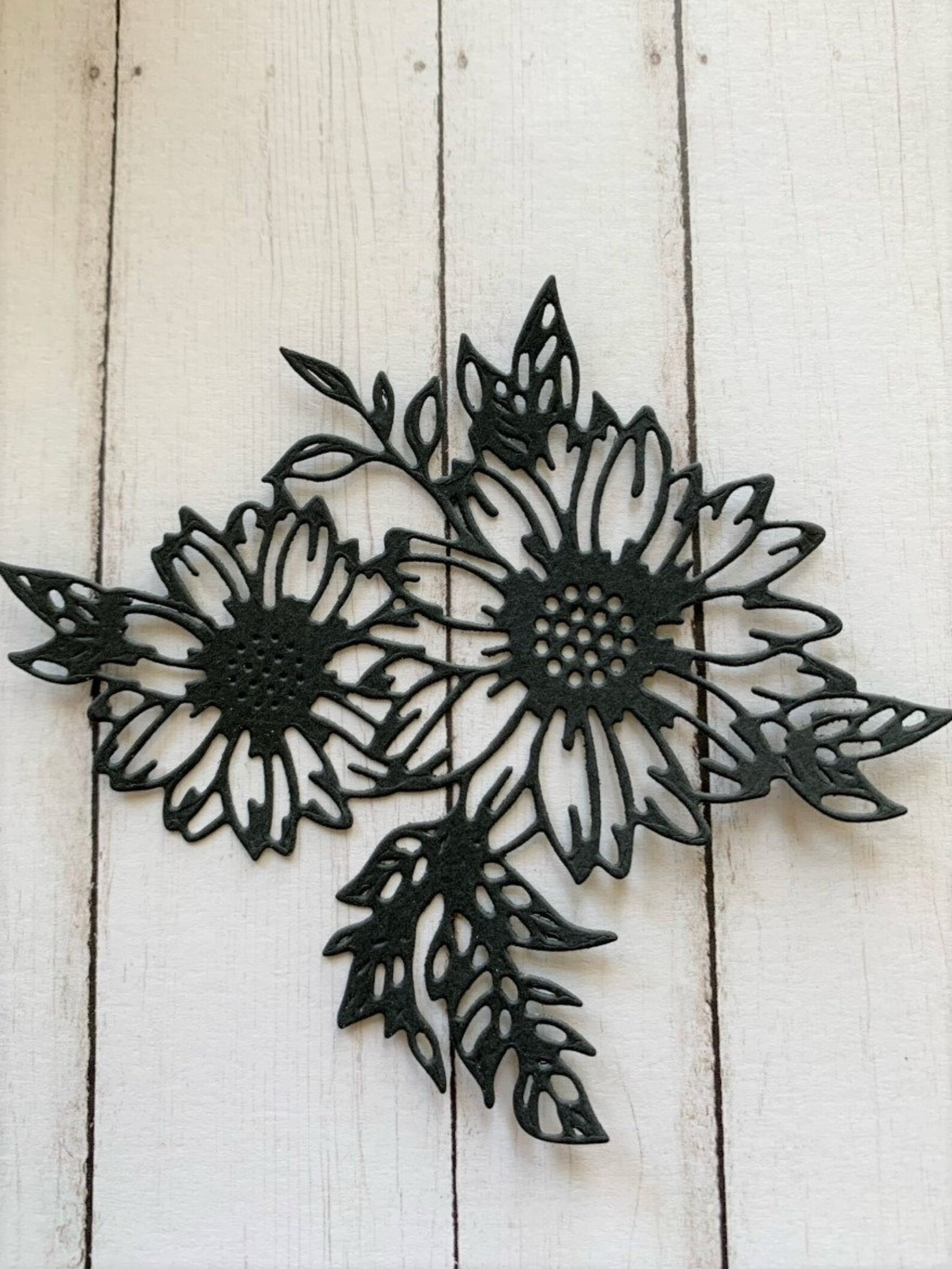 Sunflower Paper Cut Outs Sunflower Die Cut Flower Paper - Etsy
