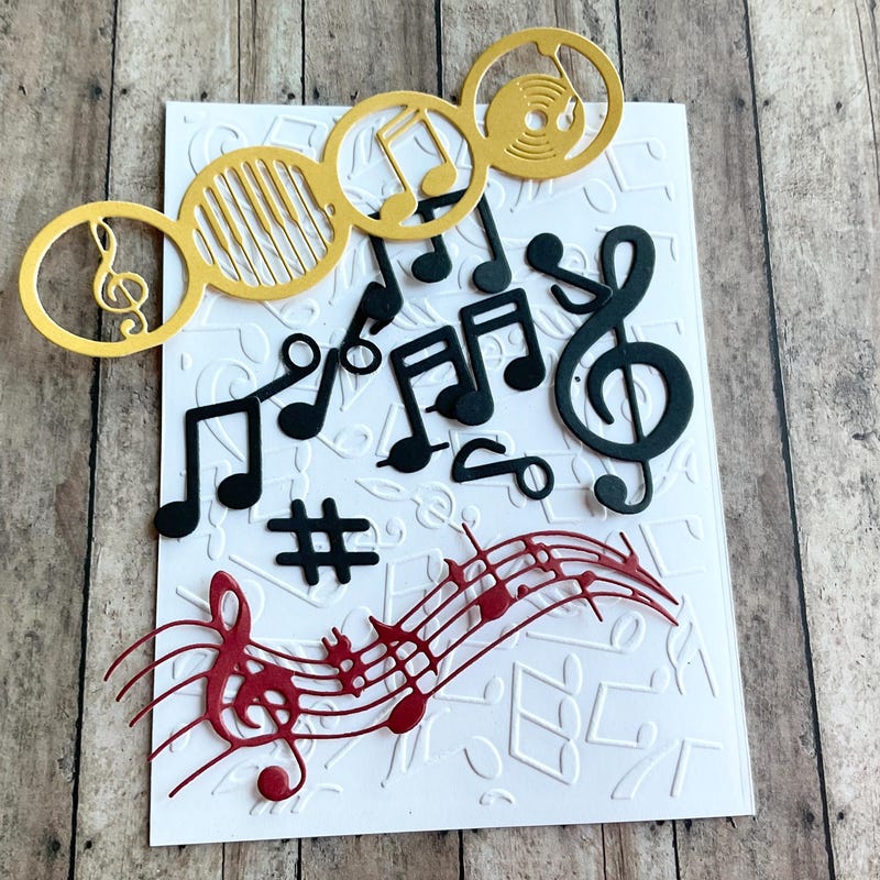 Mini Musical Embellishments - Etsy