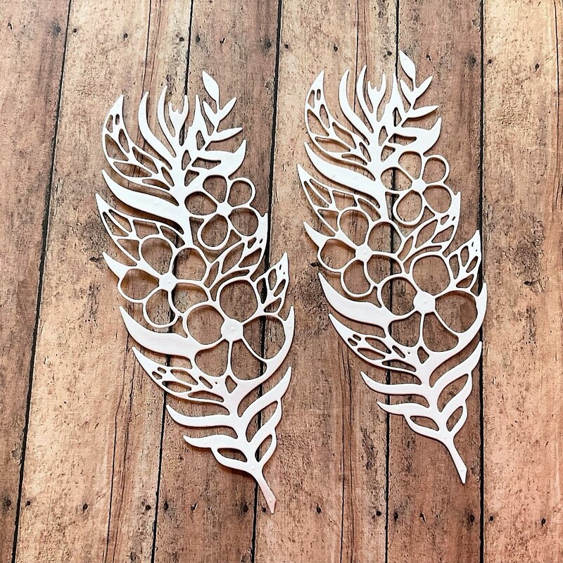 Feather Die Cut - Etsy