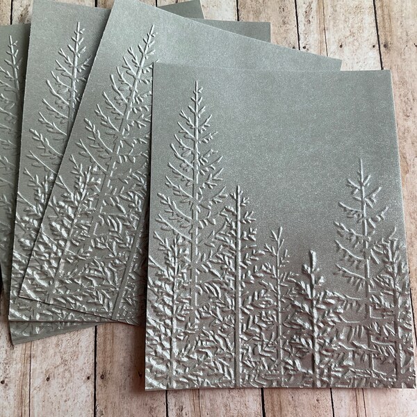 Embossed Tree - Etsy