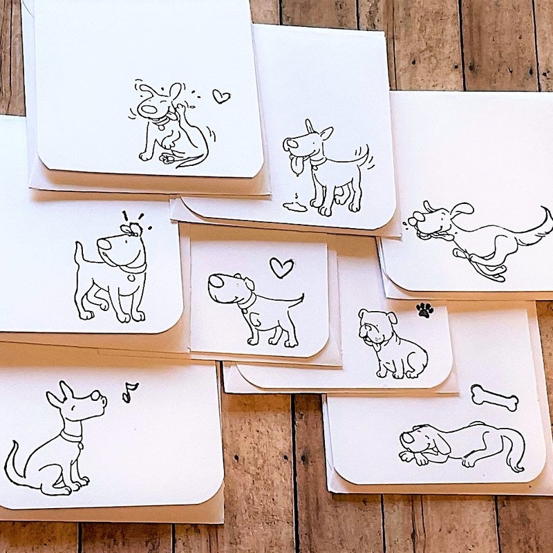 Cute Note Cards - Etsy