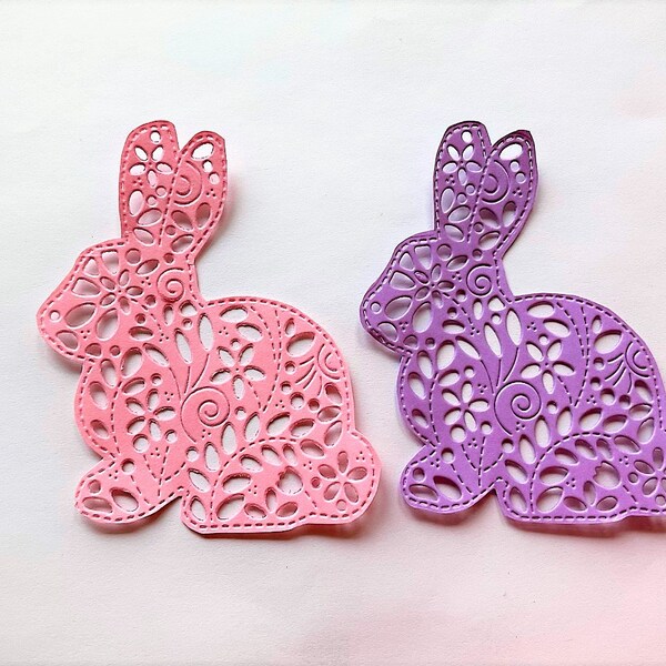 Bunny Die Cut - Etsy