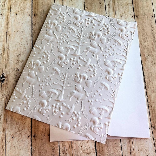 Embossed Cards - Etsy