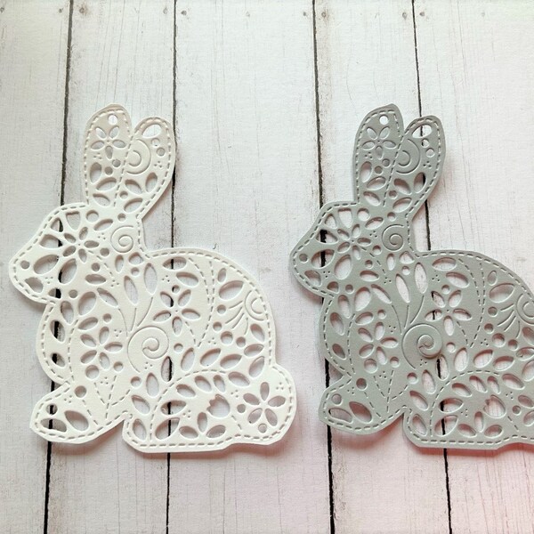 Bunny Die Cut - Etsy
