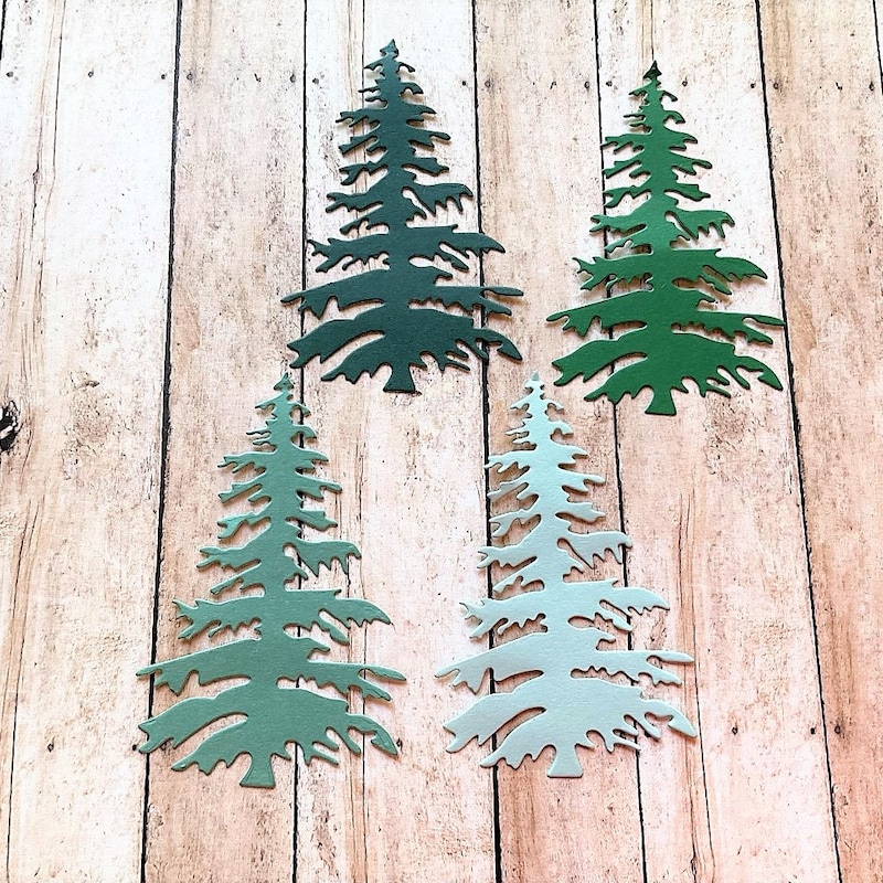 Die Cut Tree - Etsy