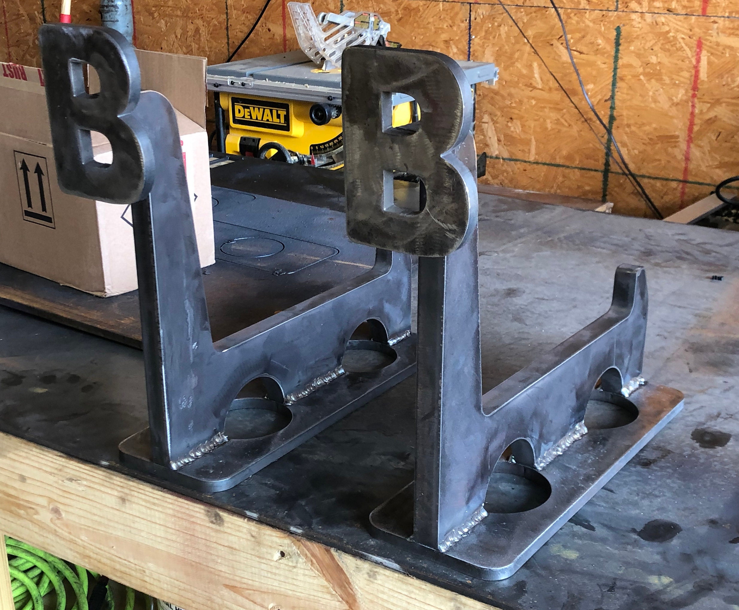 Custom Fireplace Andiron - Etsy