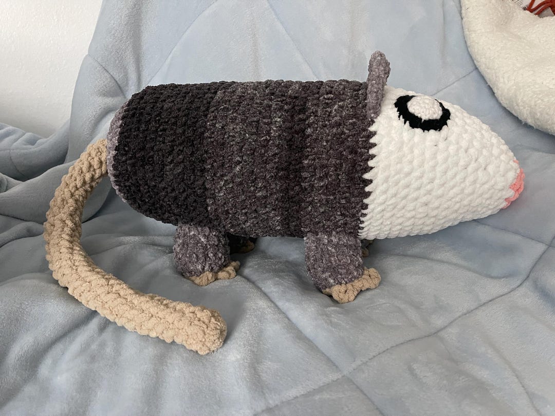 Crocheted Giant Possum - Etsy