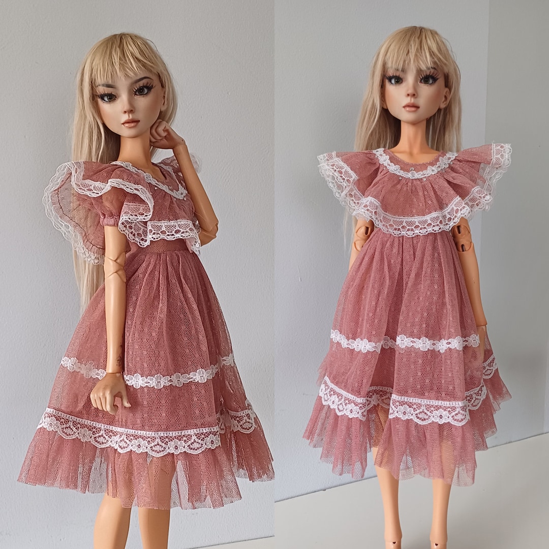 Lace Dress for Bjd Doll Msd Size - Etsy