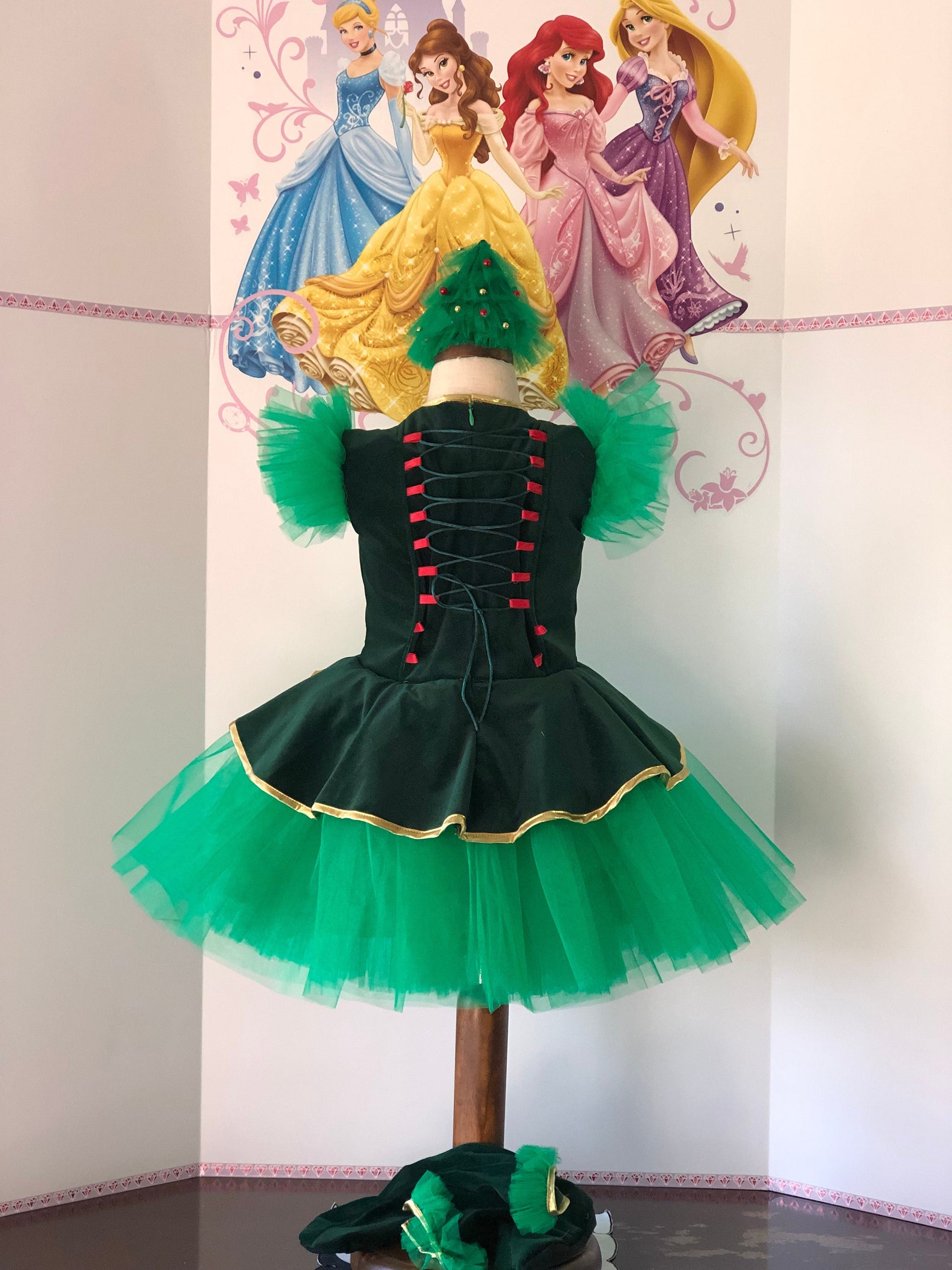 Green Christmas Outfit Christmas Dress Pageant Dress Girls - Etsy