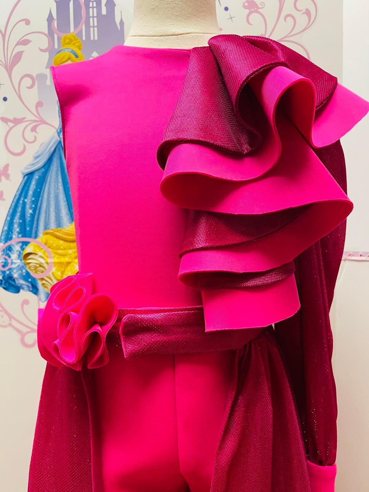Hot Pink Red Yellow Jumpsuit Pageant Fun Fashion Girls - Etsy