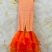 Red Interview Jumpsuit Pageant Red Outfit With Ruffles Girls Neoprene ...