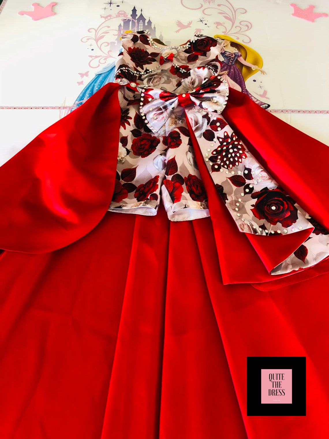 Fun Fashion Red Girls Outfit Pageant Red Jumpsuit Romper - Etsy