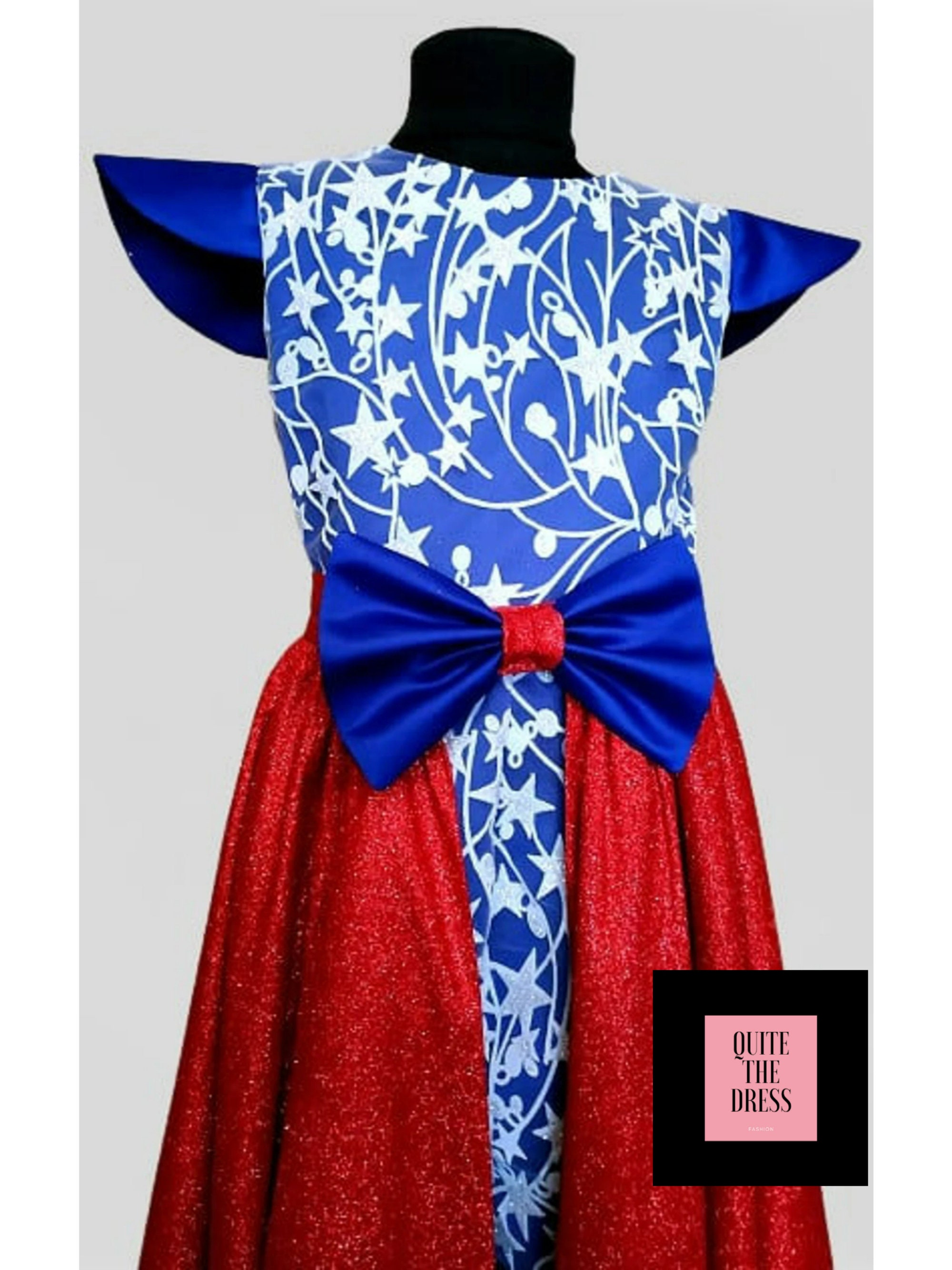 Red White Blue Wear With Cape Pageant Fun Fashion Girls - Etsy